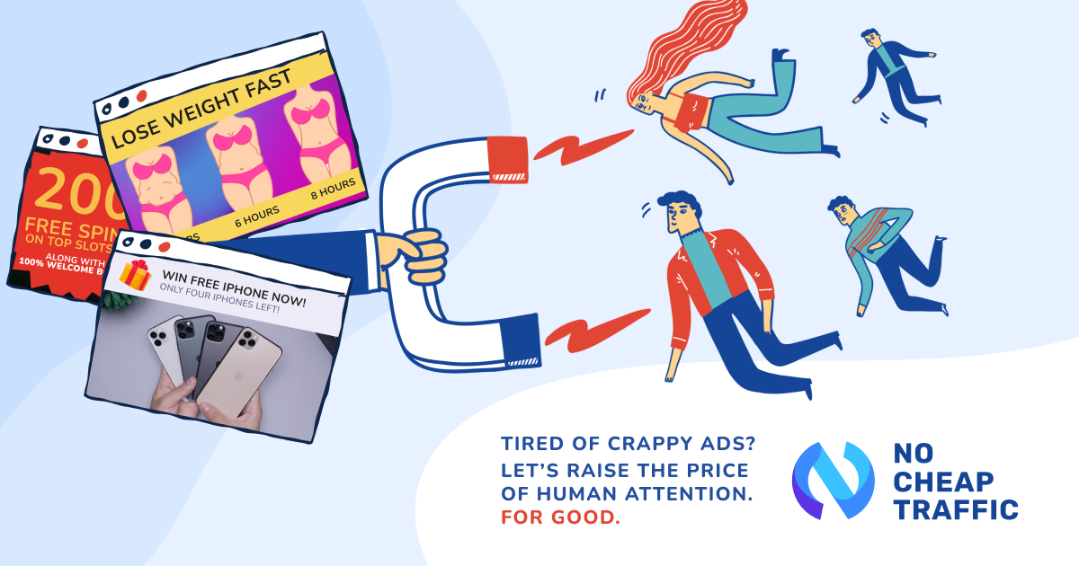 No Cheap Traffic | For Safe & Responsible Online Advertising